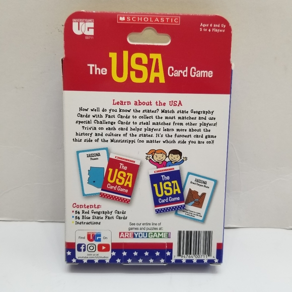 University Games | Toys | New University Games 071 Scholastic The Usa ...